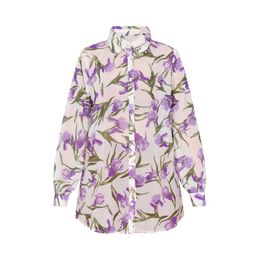 Albee Women Bluse in Hellviolett Mehrfarbig | Gr.: M
