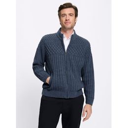 WITT WEIDEN Strickjacke in jeansblau-meliert | Gr.: 48