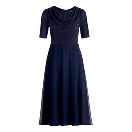 Vera Mont Cocktailkleid im Glitzer-Look in Night Sky | Gr.: 40