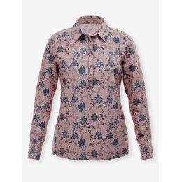 Sieh an! Poloshirt in rosenquarz-marine-bedruckt | Gr.: 46