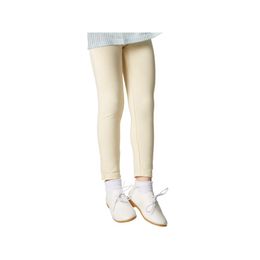 TecTake Enghose, F&uuml;r viele Outfits & Auftritte, Einfarbige Leggings f&uuml;r Kinder | Gr.: 104