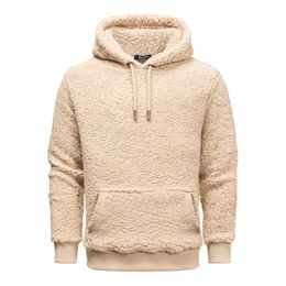 Amaci&Sons Amaci&Sons Kapuzenpullover CARNEY in Beige | Gr.: S