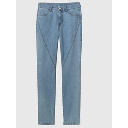 Classic Basics Damen Bequeme Jeans, blau, Gr. 26, unifarben, 81% Baumwolle, 17% Polyester, 2% Elasthan, Jeans