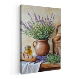 OnlyWow Leinwand Bilder Flieder | Gr.: 20 x 30 cm