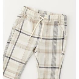 MINIBANDA M&auml;dchen Outdoorhose "BABY BOY TROUSERS", beige, Gr. 92, 100% Baumwolle, Hosen