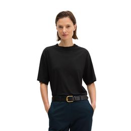 Marc O'Polo MARC O'POLO Damen T-Shirt, schwarz, Gr. XS, Jersey, Obermaterial: 48% Baumwolle, 48% Modal, 4% Elasthan, Shirts