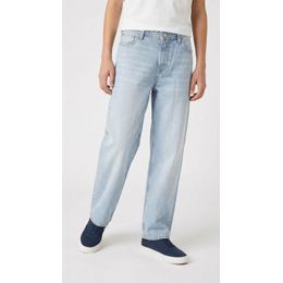 Jack & Jones Kinder Relax-fit-Jeans "JJIDAVE JJORIGINAL SQ 151 SN JNR", blau, Gr. 164, JACK & JONES JUNIOR, Abriebeffekte, Denim/Jeans, Obermaterial: 100%