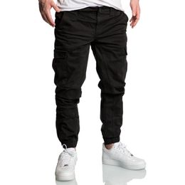 Amaci&Sons Amaci&Sons Cargo Jogger-Chino RIALTO in Schwarz | Gr.: W29