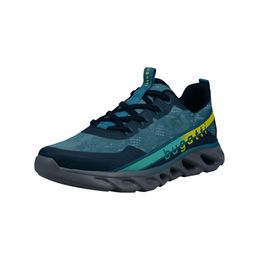 Bugatti Herren Sneaker "Bugatti Sneaker Textil", Gr. 42, blau, Textil, Schuhe