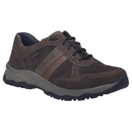 Josef Seibel Herren Schn&uuml;rschuh "Leroy 56", Gr. 46, braun, Kalbsleder, Nubukleder, Schuhe, Freizeitschuh, Komfortschuh mit TEX-Ausstattung, Weite H