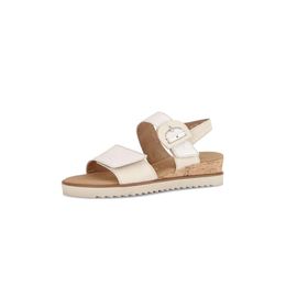 Gabor Plateau Sandalen in beige | Gr.: 43