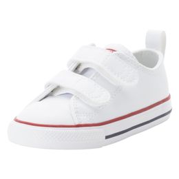 Converse M&auml;dchen Sneaker "CHUCK TAYLOR ALL STAR EASY-ON LEATHER", Gr. 26, wei&szlig;, Synthetik, Schuhe, f&uuml;r Kinder