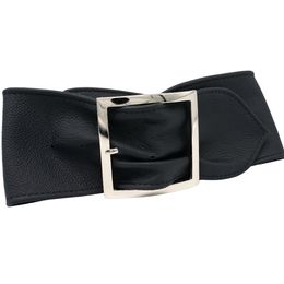 AnnaMatoni Damen Lederg&uuml;rtel "AnnaMatoni Lederg&uuml;rtel Lona Lederg&uuml;rtel Lona", schwarz, Gr. 120, 100% Leder, G&uuml;rtel