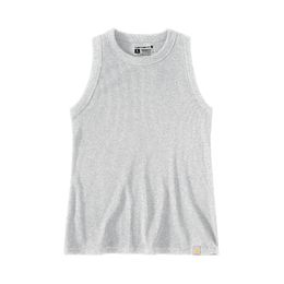 Carhartt Damen T-Shirt "Ribbed", grau, Gr. M, Obermaterial: 100% Baumwolle CO., Shirts