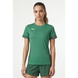 Puma Damen Fu&szlig;balltrikot "TEAMGOAL MATCHDAY JERSEY WMNS", gr&uuml;n, Gr. XL, unifarben, Interlock, Obermaterial: 100% Polyester, Trikots, sportlicher