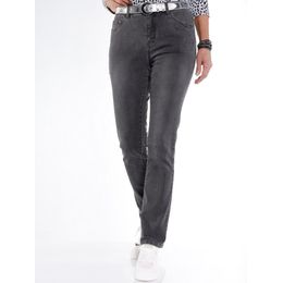 WITT WEIDEN 5-Pocket-Jeans in grey denim | Gr.: 20
