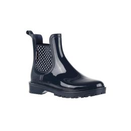 Regatta Damen Chelseaboots "Harriet II", Gr. 36, blau, Obermaterial: 100% Lederfaserstoff LEAFIBTEX., Schuhe