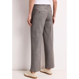 Street One Damen Stoffhoseespresso braun, Gr. 40, unifarben, Stoff, 80% Polyester, 16% Viskose, 4% Elasthan, Hosen, Middle Waist