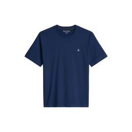 Marc O'Polo MARC O'POLO Herren T-Shirt "T-Shirt Small-Logo 1er Pack", blau, Gr. M, Obermaterial: 100% Baumwolle CO., Shirts