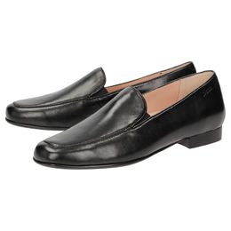Sioux Damen Slipper "Arilmona-700", Gr. 36, schwarz, Obermaterial: 100% Lammnappaleder LANA. 100% Gummi rubber., Schuhe