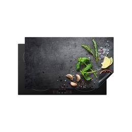 OnlyWow Herdabdeckplatte Kr&auml;uter | Gr.: 70 x 52 cm