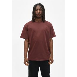 Cleptomanicx Herren T-Shirt "Classic Tee Ligull Classic", braun, Gr. M, bestickt, 100% Baumwolle, Shirts, mit lockerem Schnitt