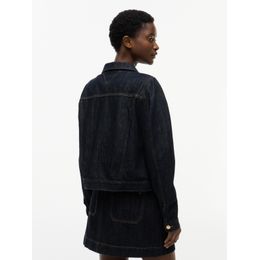 Tommy Hilfiger Damen Jeansjacke "LADY JACKET RINSE"rinse, Gr. XS, unifarben, Denim/Jeans, Obermaterial: 100% Baumwolle, Jacken, mit praktischen