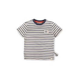 Sigikid T-Shirt Ahoi Little Pirate in Blau gestreift | Gr.: 116