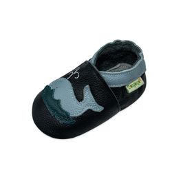 Sayoyo Baby Krabbelschuhe aus Leder, weiche Lauflernschuhe mit rutschfester Sohle | Gr.: 20/21