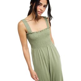 Roxy Damen Jumpsuit "Just Passing By", gr&uuml;n, Gr. S, Obermaterial: 63% Polyester, 33% Viskose, 4% Elasthan., Overalls