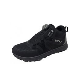 Vado Schn&uuml;rstiefel Boa in Schwarz | Gr.: 38