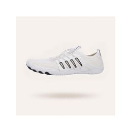 DOTALES SlipStep Barfu&szlig;schuhe Weiss-Schwarz 45 | Gr.: 39