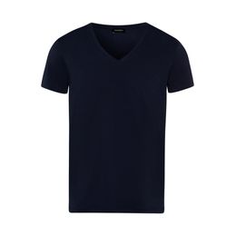 Hanro V-Shirt Cotton Superior in midnight navy | Gr.: XL