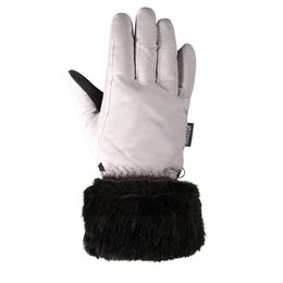 Ziener Damen Strickhandschuhe "KWINZ-Z glove lady"metallic silber, Gr. 8, Polyester, Handschuhe