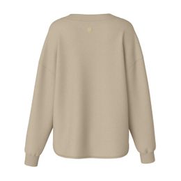 JOOP! JOOP Damen Sweatshirt "Taio"beige, Gr. 36, clean, unifarben, Sweatware, Obermaterial: 63% Baumwolle, 37% Polyester, Sweatshirts, mit breitem Logoband