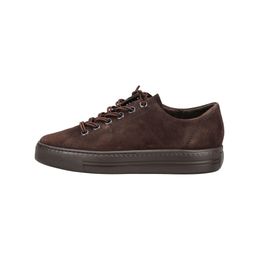 Paul Green Damen Sneaker "Paul Green Sneaker Veloursleder", Gr. 41cacao, Veloursleder, Schuhe
