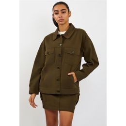 FRESHLIONS Damen Outdoorjacke "Jenna", braun, Gr. S, 100% Baumwolle, Jacken, im klassischen Design