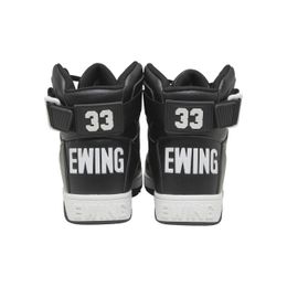 Ewing Herren Trainingsschuh "Ewing Rebound Core 33 HI with Strap", Gr. 43schwarz, wei&szlig;, Polyurethan, Schuhe