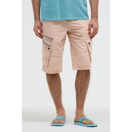CAMP DAVID Herren Shorts, beige, Gr. XL, unifarben, Rippware, Material: 100% Baumwolle, Hosen, aus Baumwolle