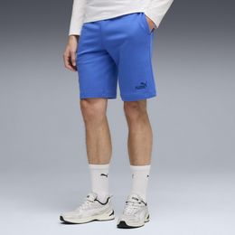 Puma Damen Sporthose "Essentials No. 1 Logo Shorts Herren"mountain blau, Gr. L, unifarben, Obermaterial: 32% Polyester, 68% Baumwolle. Tasche &ndash; Oben: