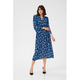 Kaffe Kleid KAamber Regular fit in Midnight M./Ebb&Flow Flower | Gr.: 38