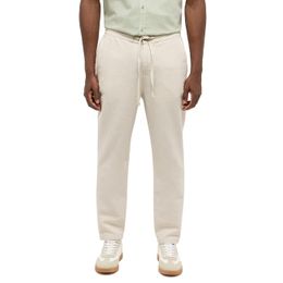 Mustang Herren 5-Pocket-Hose "Herren Style Milano Linen Jogger"2014 sand, Gr. 31, unifarben, Twill, 70% Baumwolle, 30% Leinen, Hosen