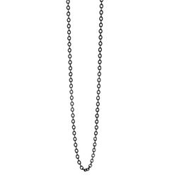 Adelia&acute;s ADELIA ́S Herren Kette ohne Anh&auml;nger "Herren Edelstahl Ankerkette Halskette Anker", 45, Edelstahl, schwarz, Edelstahl, Halsketten