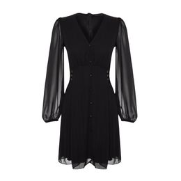 Trendyol Kleid Damen Gr&ouml;&szlig;e 36 schwarz Sommerkleid