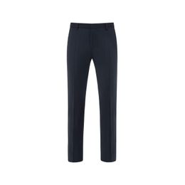 Benvenuto. Herren Anzughose "IAGO", blau, Gr. 102, uni, Obermaterial: 52% Polyester PES. 43% Wolle WO. 5% Elasthan EL. Futter: 60% Viskose CV. 40%