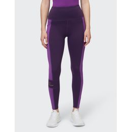 Venice Beach Damen Leggings "TIGHTS CAMY", lila, Gr. S, Obermaterial: 75% Polyamid, 25% Elasthan, Hosen, sportlicher Stil, aus Polyamid und Elasthan,