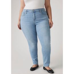 LEVI'S&reg; PLUS LEVI'S PLUS Damen Skinny-fit-Jeans "311 PL SHAPING SKINNY *D", blau, Gr. 22, Denim/Jeans, Obermaterial: 80% Baumwolle, 19% Polyester, 1% Elasthan,
