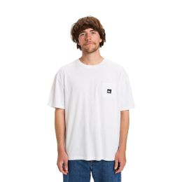Quiksilver Herren T-Shirt "Salt Water Pocket", wei&szlig;, Gr. XL, Obermaterial: 100% Baumwolle., Shirts