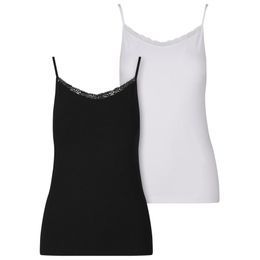 Urban Classics Underwear - Top in black+white | Gr.: L
