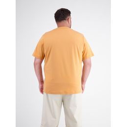 Lerros Herren T-Shirt "T-Shirt aus 100 % Baumwolle, gro&szlig;e Gr&ouml;&szlig;en"dull peach, Gr. XXXL, 100% Baumwolle, Shirts